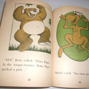 3 Stories About Morris and Boris by B Wiseman Vintage 1974 Softcover ...