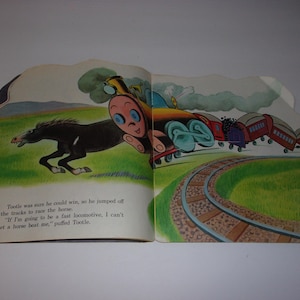 Vintage 1977 "tootle" a Golden Shape Book, Collectible, Children's Book ...