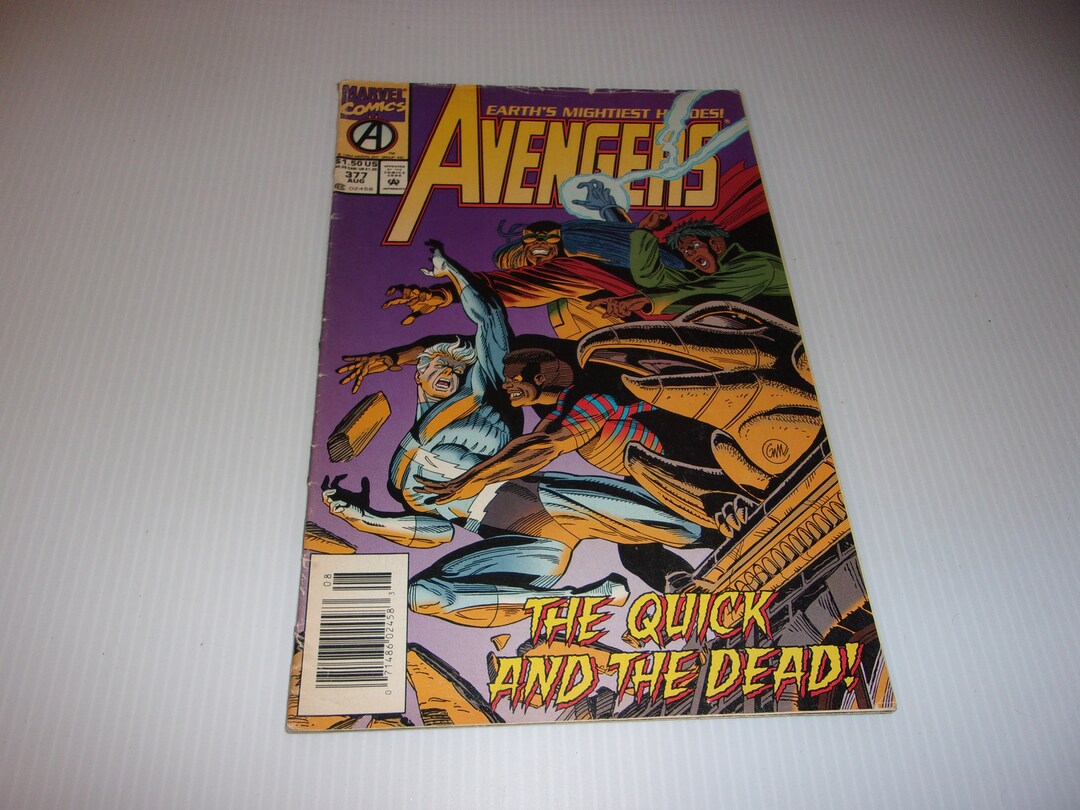 Vintage Avengers Comic Book 377, August 1994, Marvel Comic ...