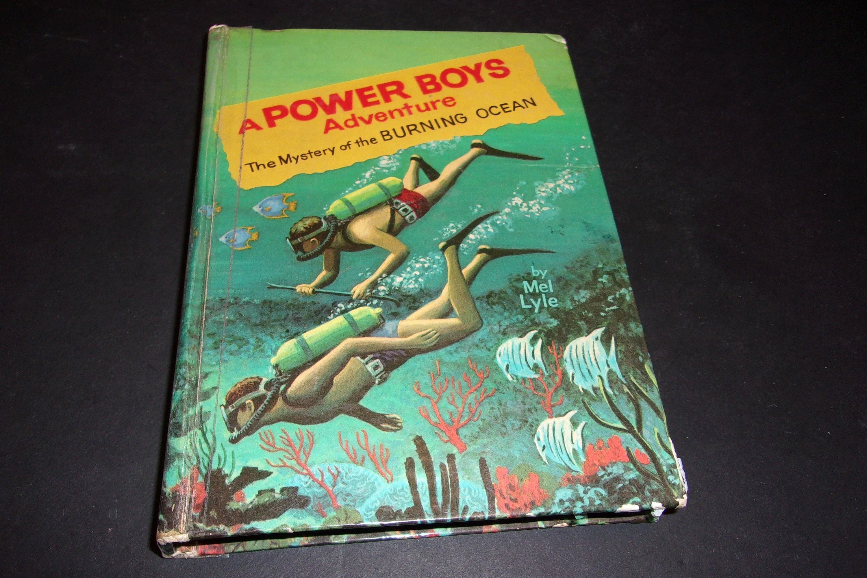 Vintage 1965 Power Boys Adventure Book-The Mystery of the | Etsy