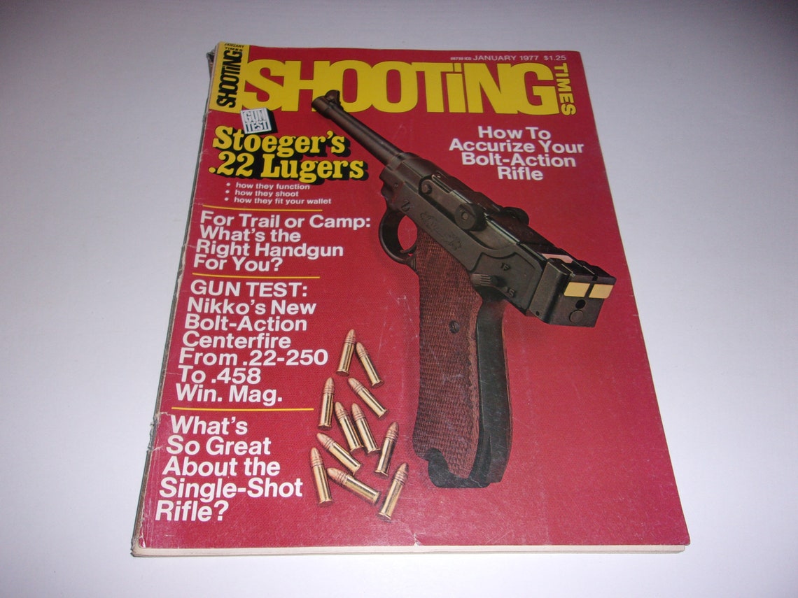 Vintage Shooting Times Magazine January 1977 Stoeger's | Etsy