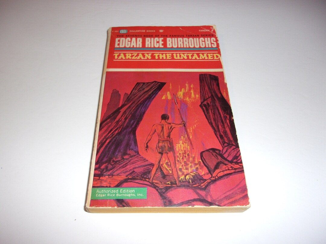 Vintage Tarzan the Untamed Paperback Book--first Printing 1963 ...