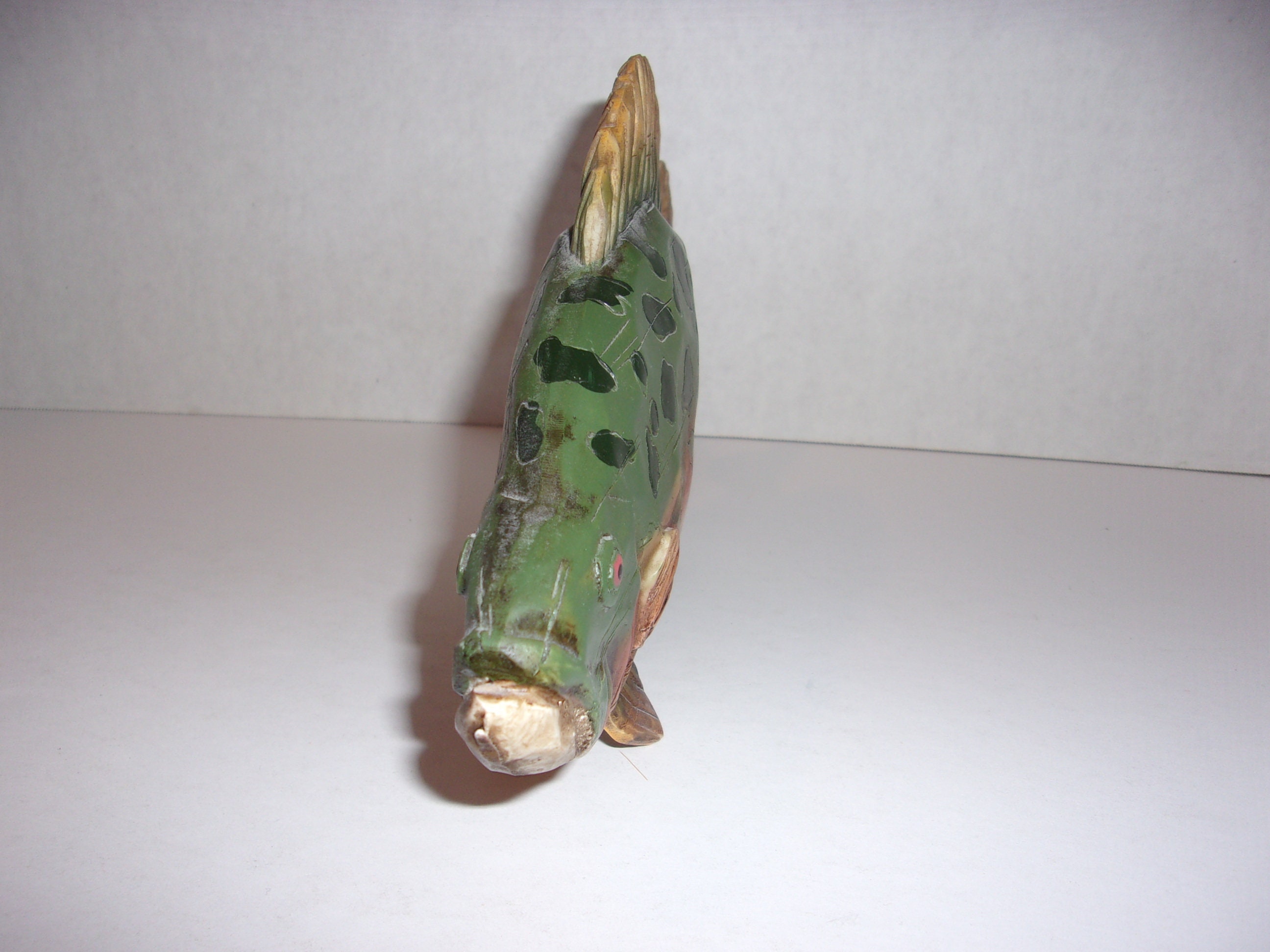 fishing display vintage decorative art collectible paperweight Exotic ...