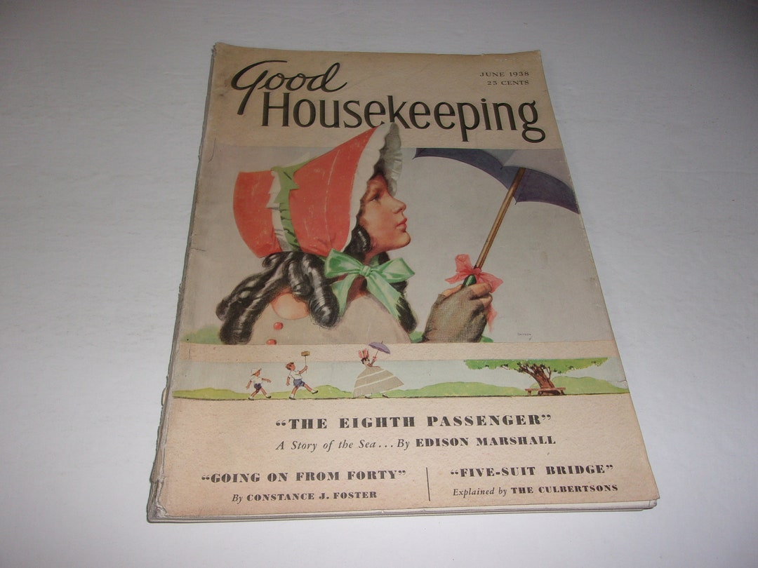 Vintage Good Housekeeping Magazine June 1938 - Vintage Ads, Art ...