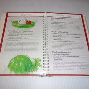 The Joys of Jell-o Gelatin, Spiral Bound Hardcover Recipe Book, Gel ...