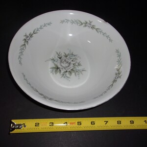 Vintage Bouquet Diamond China, Bowl, Dish, Has Chipped Edge, Made in ...