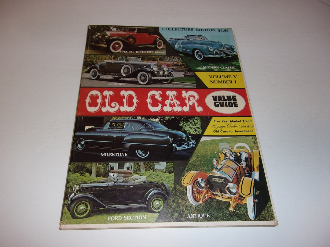 1975 Old Car Value Guide - an Illustrated Value Guide - Volume 5 # 1 ...