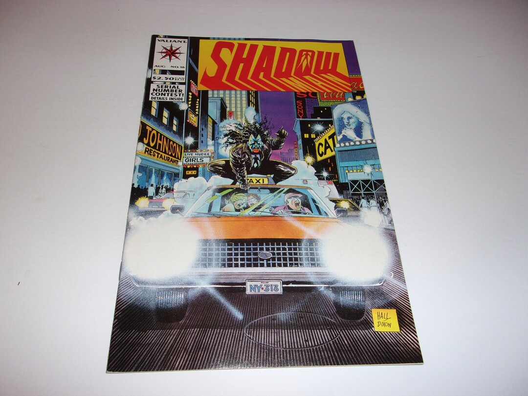 Shadow Man # 16, August 1992, Valiant Comic Book, Collectible, Art ...