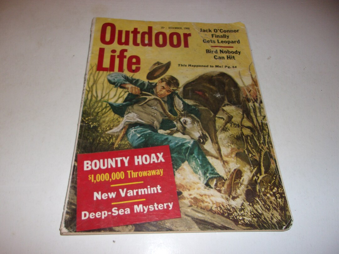 Outdoor Life Magazine December 1960 Vintage Ads, Paper Ephemera, Mail ...