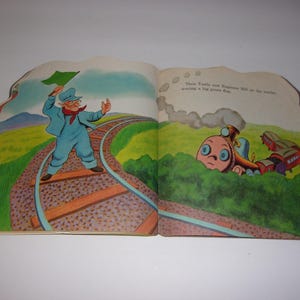 Vintage 1977 "tootle" a Golden Shape Book, Collectible, Children's Book ...