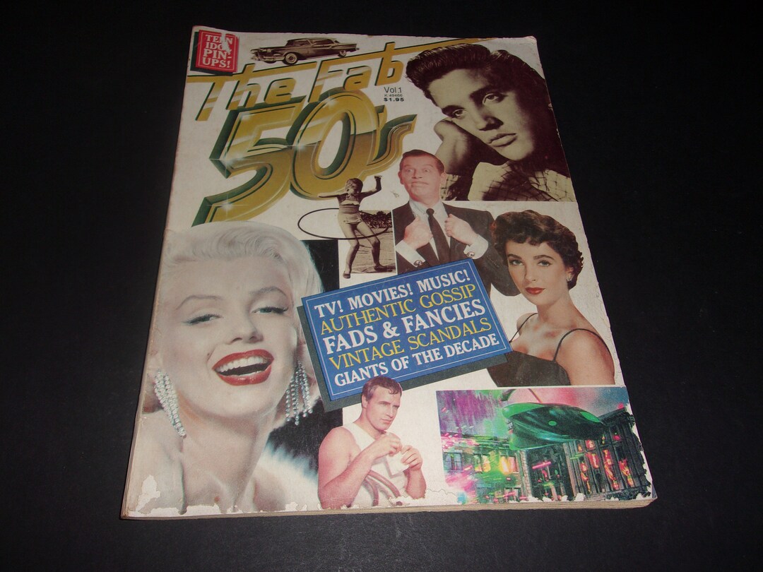 The Fab 50's Magazine From 1979, 1, Collectible, 1950s Retro, Art, Junk ...