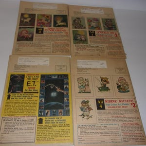 Group of Vintage Children's Playmate & Turtle Magazines From 1982 - for ...