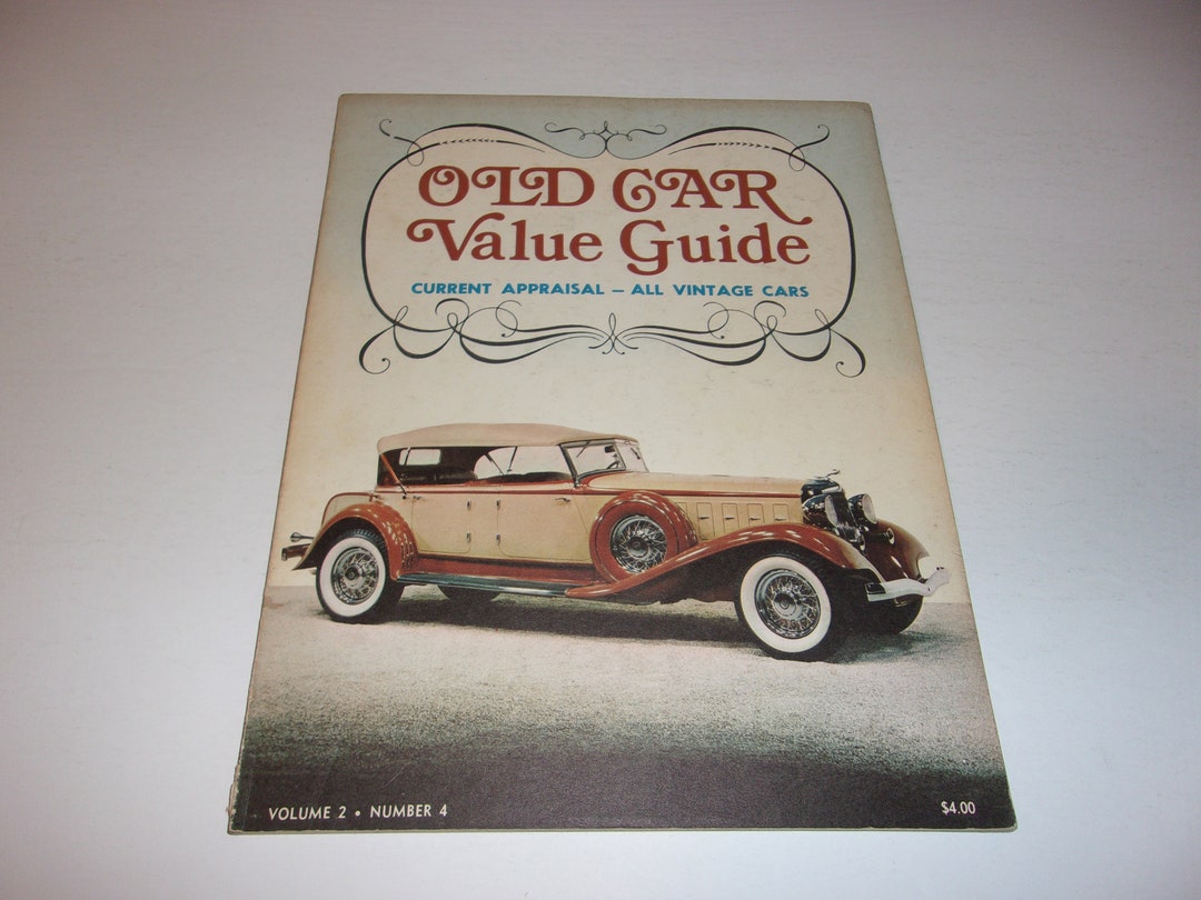 1970 Old Car Value Guide - an Illustrated Value Guide - Volume 2 # 4 ...