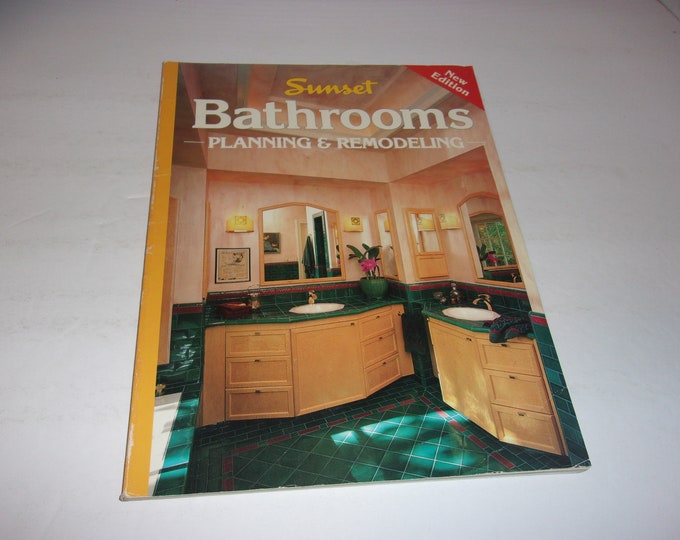 Sunset Book of Bathrooms Planning and Remodeling, Softcover Book, Sinks ...