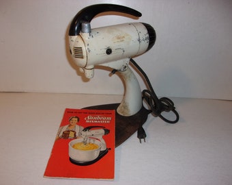 Vintage Sunbeam Mixer - Etsy