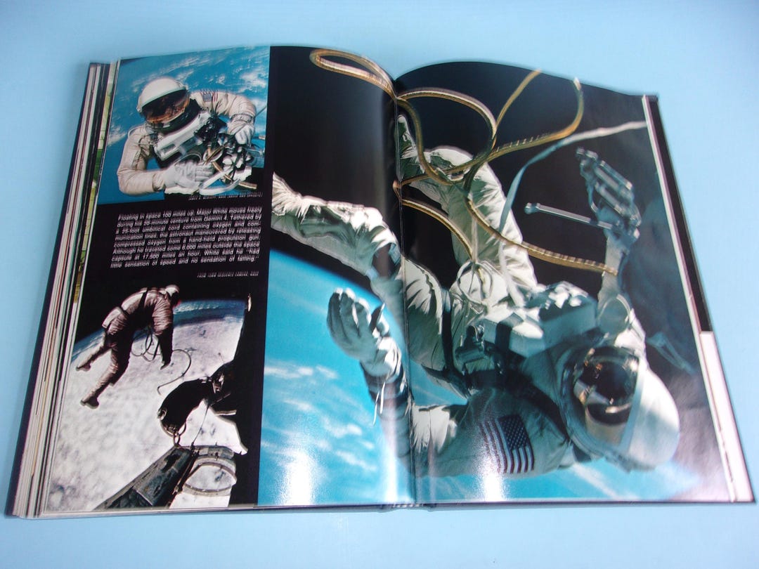 Vintage 1968 Man's Conquest of Space - Before the Moon Landing ...
