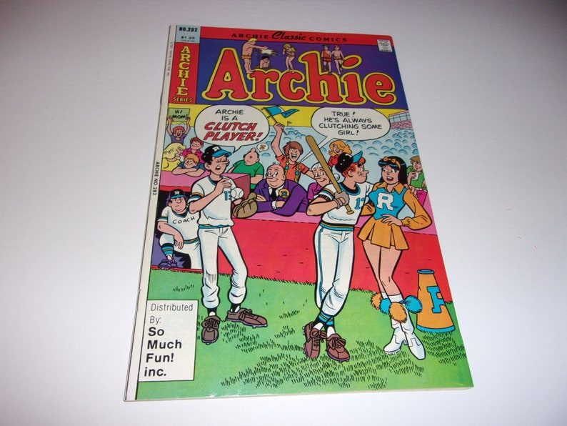 Vintage 1987 Archie 282 Archie Classic Comic Book 2nd - Etsy