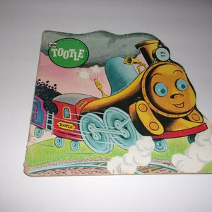 Vintage 1977 "tootle" a Golden Shape Book, Collectible, Children's Book ...