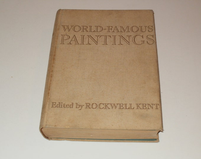Vintage 1939 Book - World Famous Paintings by Rockwell Kent ...