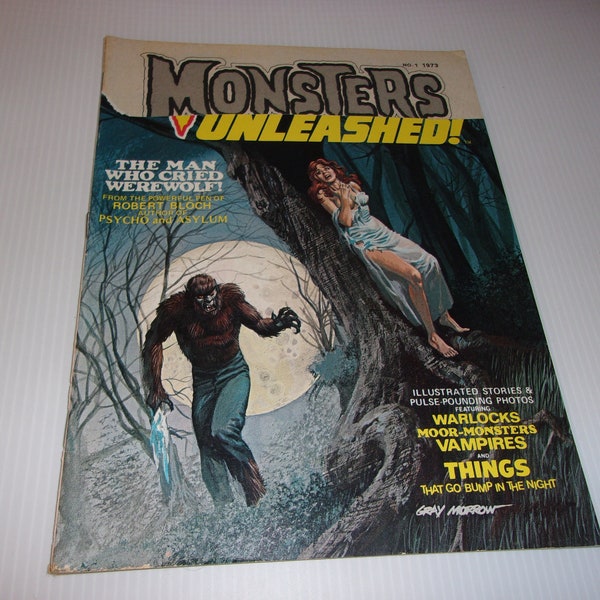 Monsters Unleashed Comic - Etsy