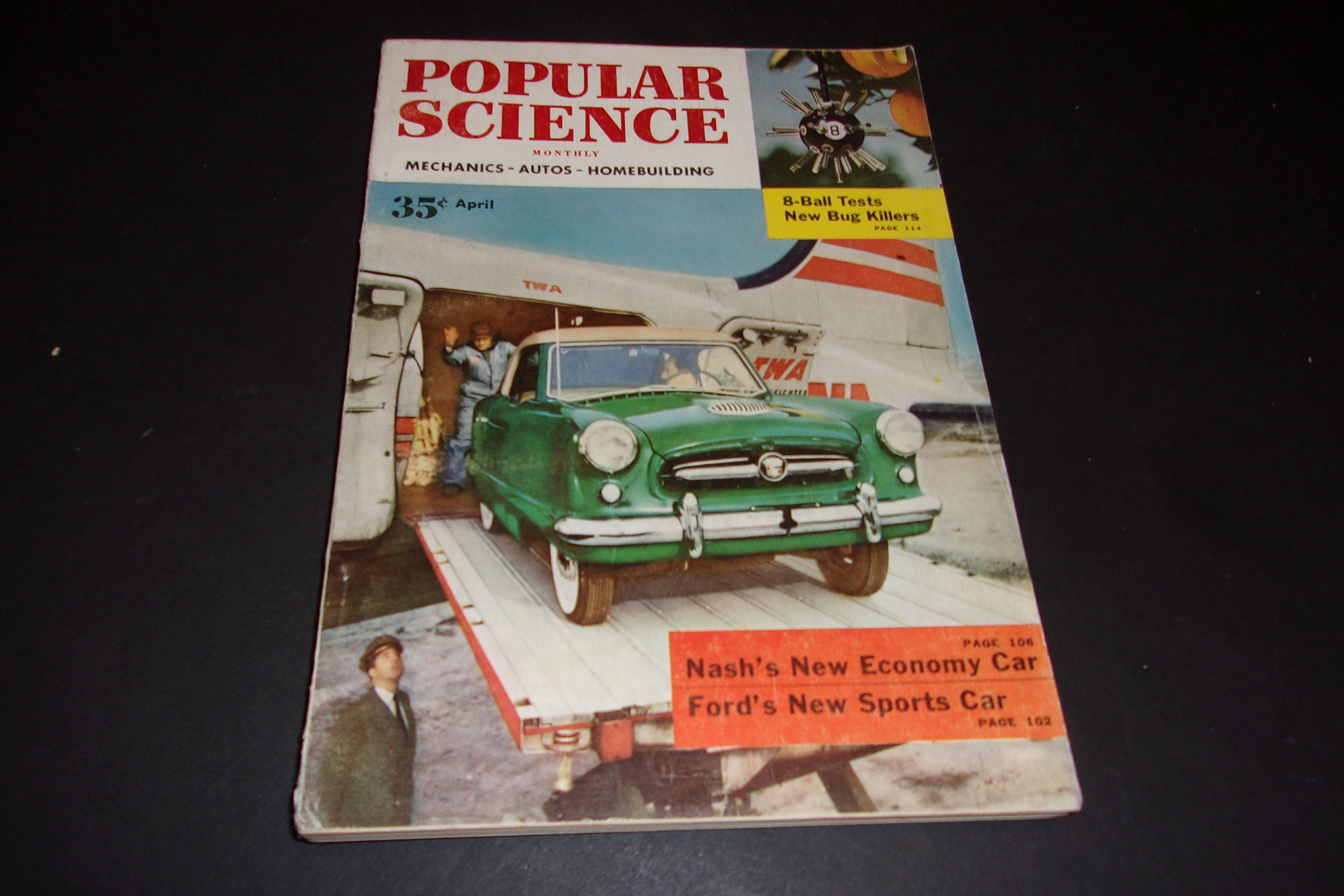 Vintage Popular Science Magazine April 1954 Cool Old timey | Etsy