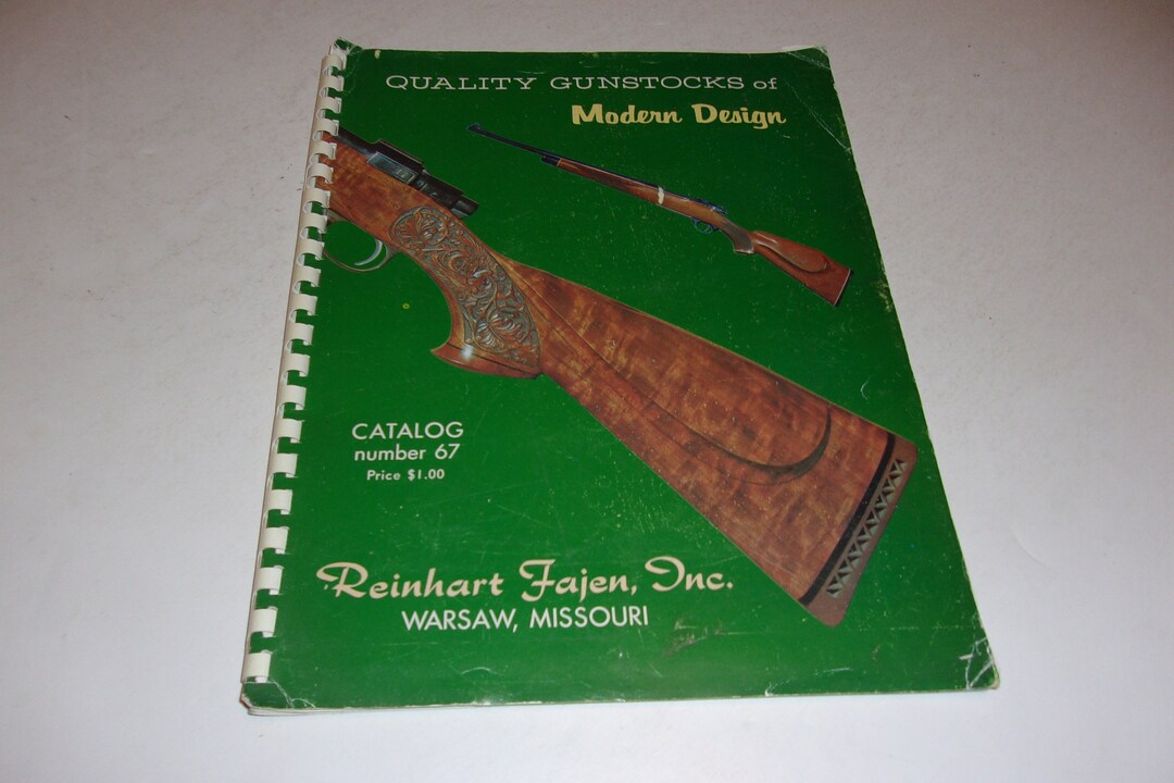 Fajen's Quality Gunstocks of Modern Design - Vintage Catalog Number 67 ...