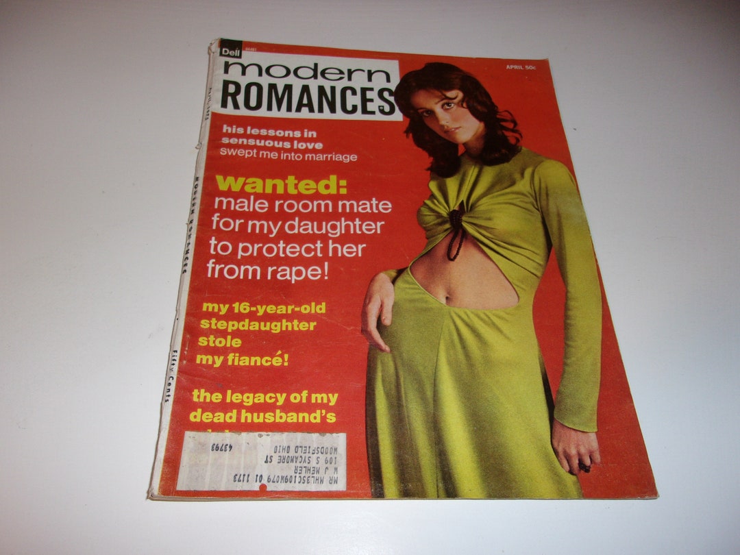 Vintage Modern Romances Magazine April 1973 - Campy, Spicy Stories ...