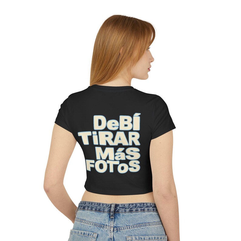 Women's Baby Tee Debi Tirar Mas Fotos Bad Benito Bunny, Puerto Rico ...