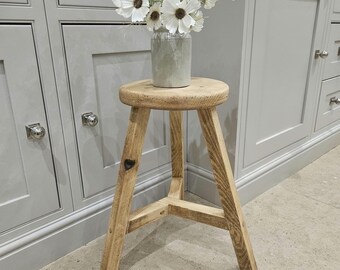 Wooden Stool - Etsy UK