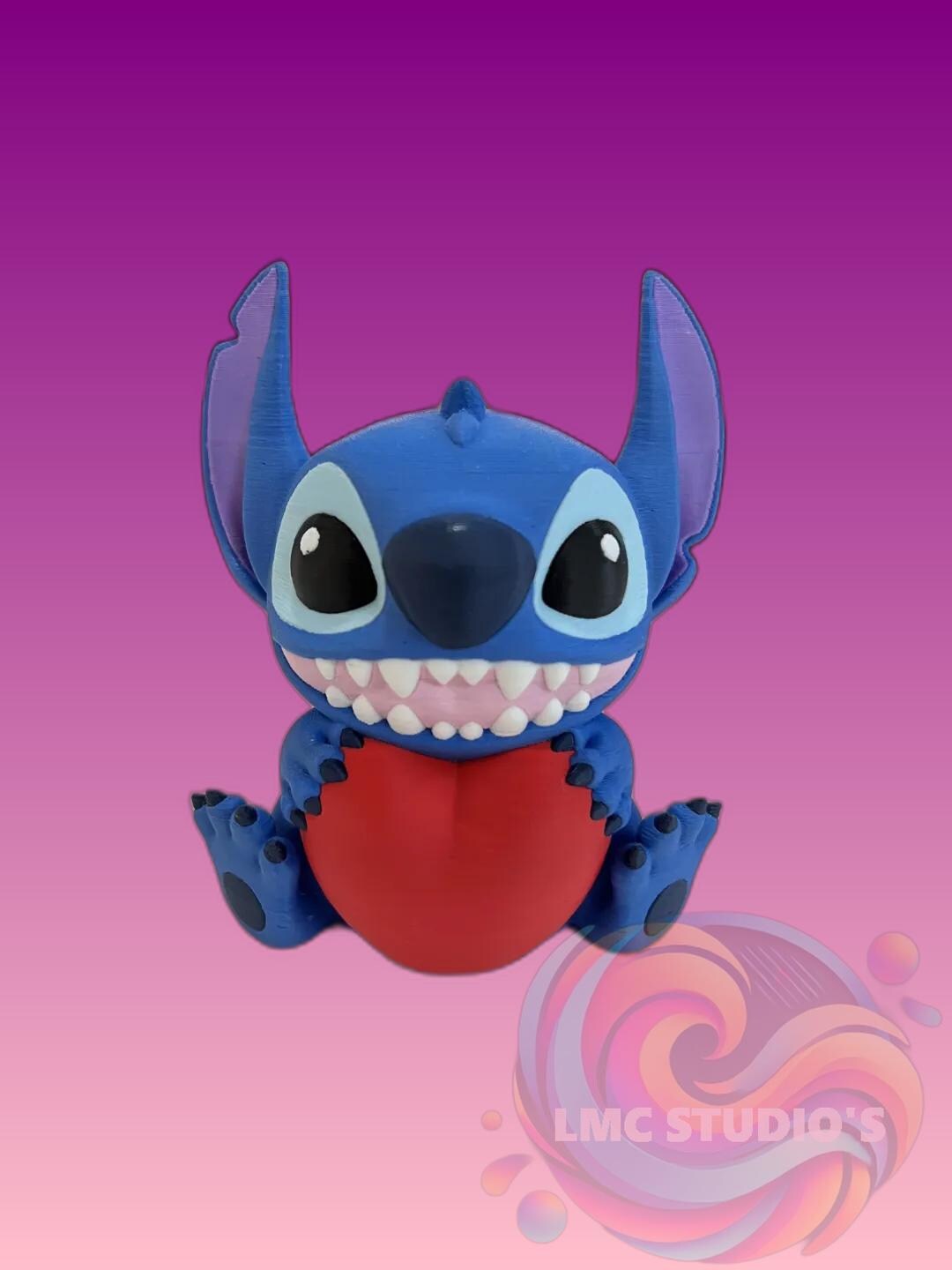Adorable Valentine's Stitch Model – Ready to Bring Love to Your Home ...