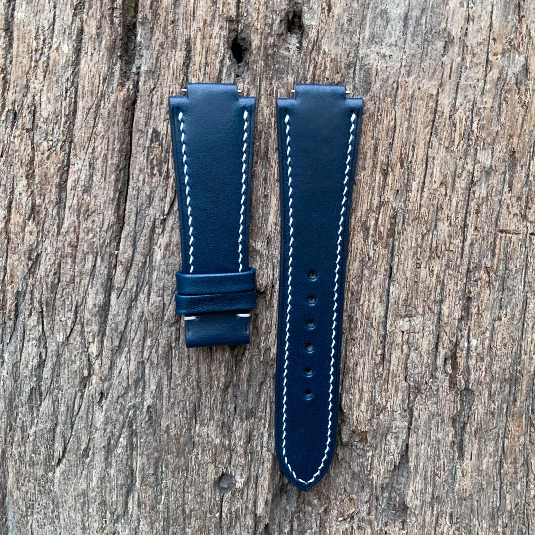 Blue Buttero for Citizen Tsuyosa Small Second NK5010-51L Blue Vegtan ...