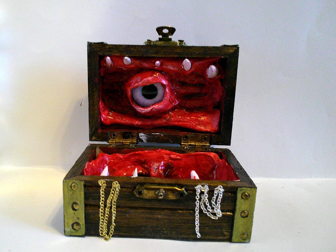 Mimic Boxes - Hand Sculpted and Painted - Etsy