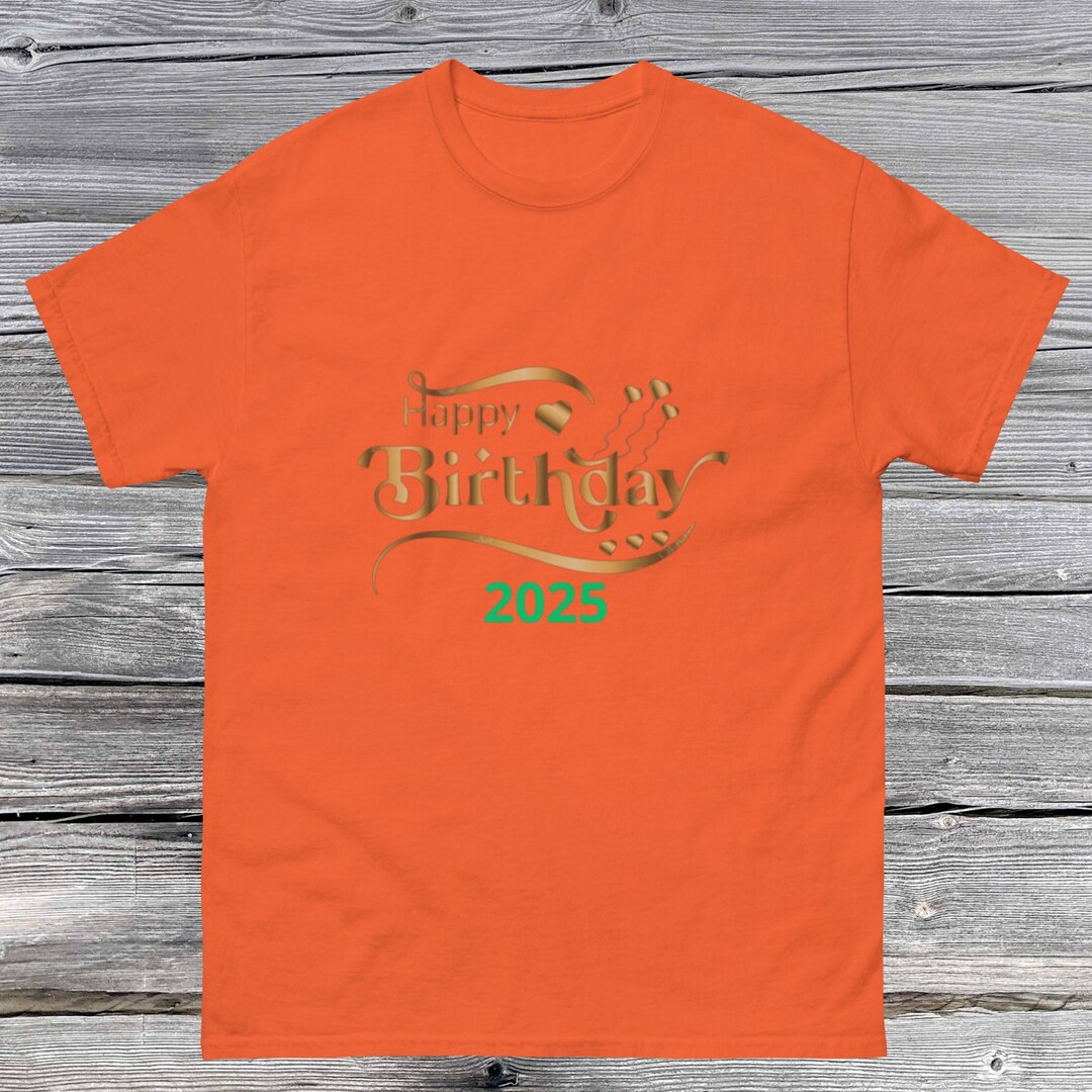 Happy Birthday 2025 Design With Cheerful Colors and a Perfect Festive ...