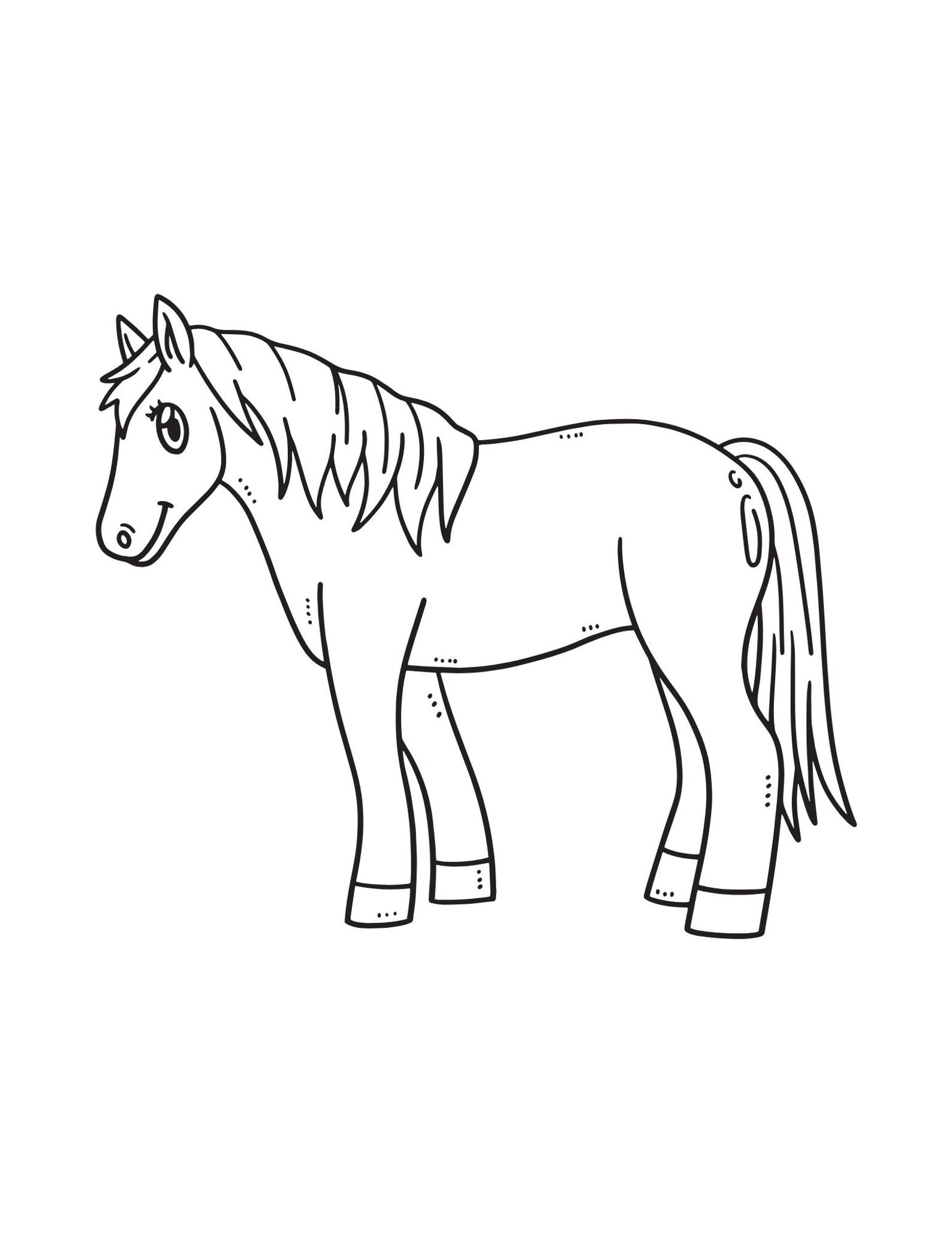 Barn Animal Coloring Pages | Farm Animals Printable | Rooster, Cow, Pig ...