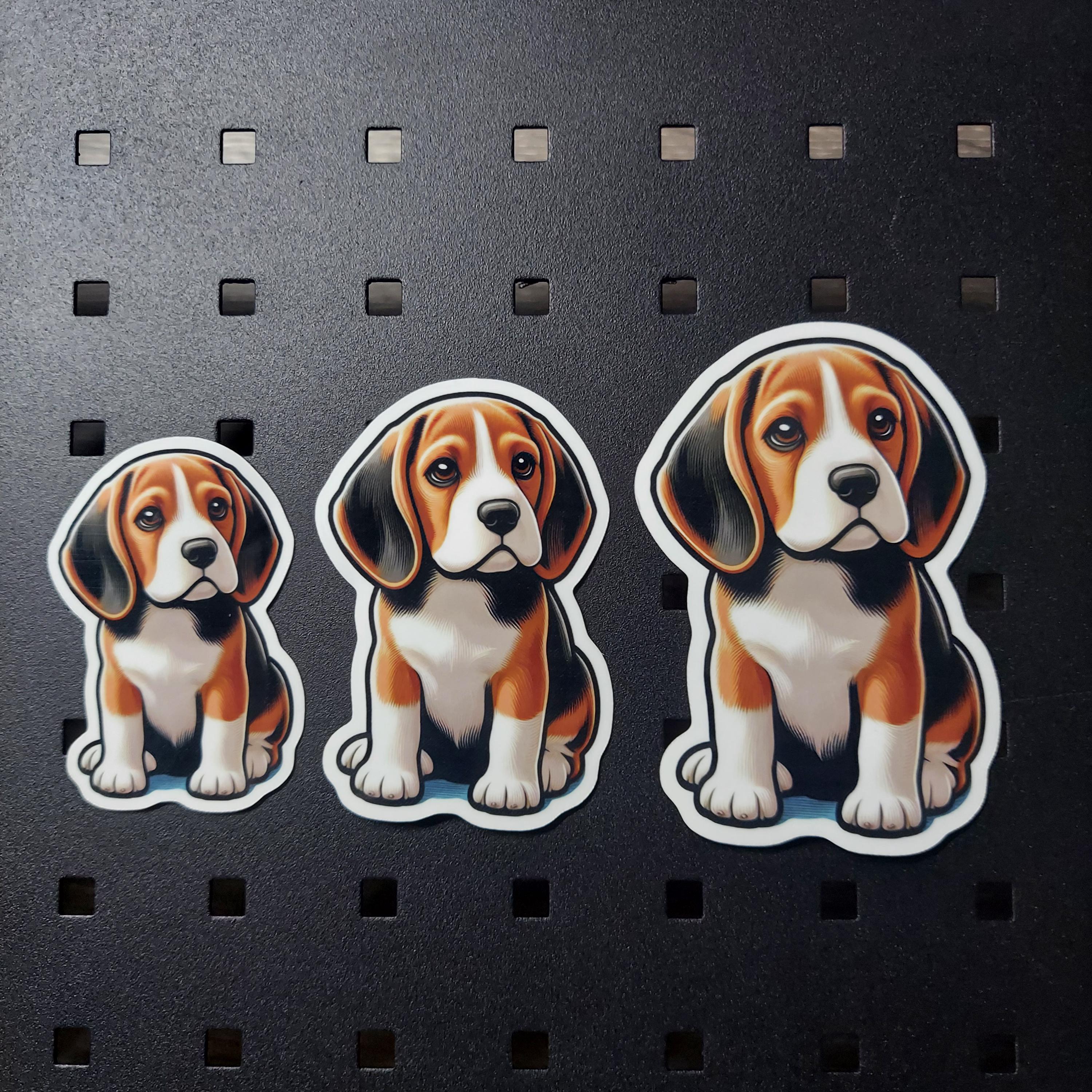 Beagle Dog Sticker, Cute Beagle Decal for Dog Lovers, Beagle Sticker ...