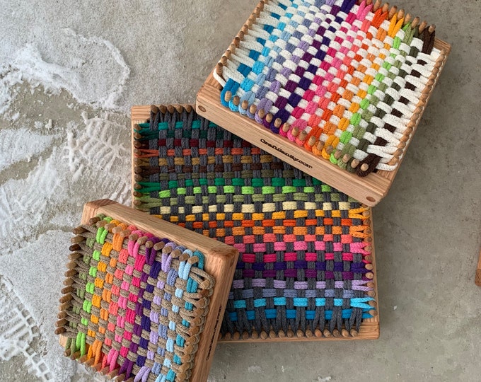 Craftsanity™ Narrow Spaced Looms XL Potholder Coaster - Etsy