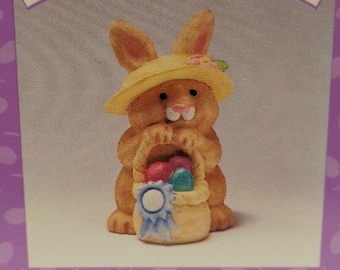 Blue Ribbon Bunny | Etsy