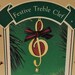 Hallmark Festive Treble Clef Christmas Ornament 1986 NOS Christmas ...