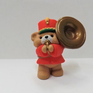 Vintage Hallmark Music Makers Bear Christmas Merry Miniature 1991 NOS ...