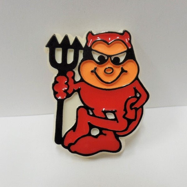 Devil Pin - Etsy