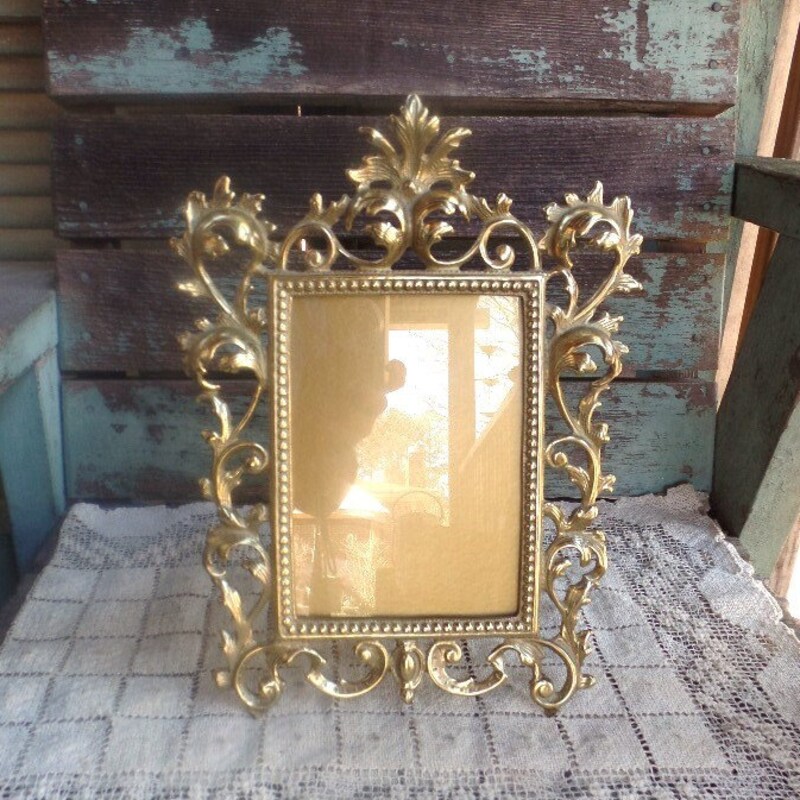 Brass Picture Frame - Etsy