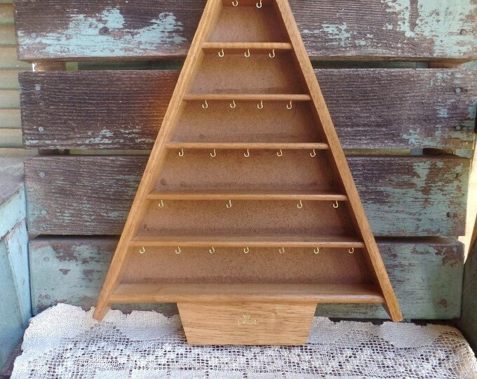 Hallmark Memory Tree Shadow Box Miniature Christmas Ornament Display ...