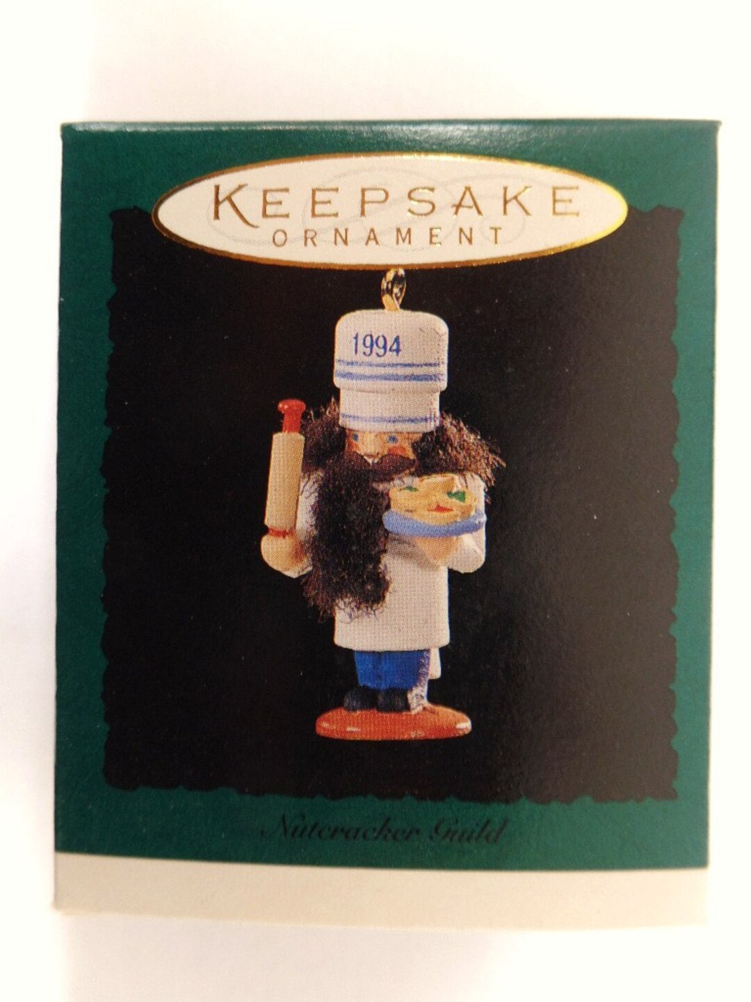 Hallmark Nutcracker Guild Miniature Christmas Ornament 1994 Feather ...