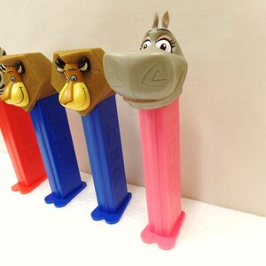 Vintage Lot of 4 Pez Candy Dispensers Collectible Characters Madagascar Lion Zebra Hippo - Etsy