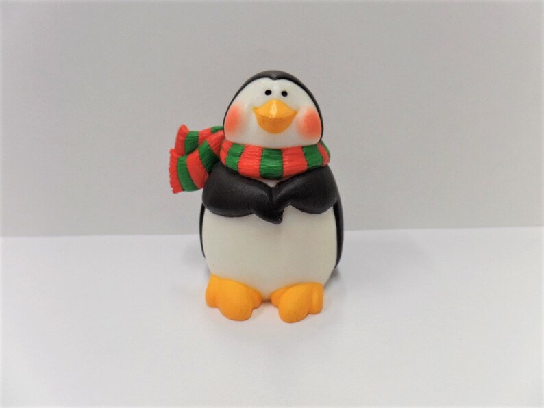 Vintage Hallmark Penguin Christmas Merry Miniature 1986 NOS - Etsy