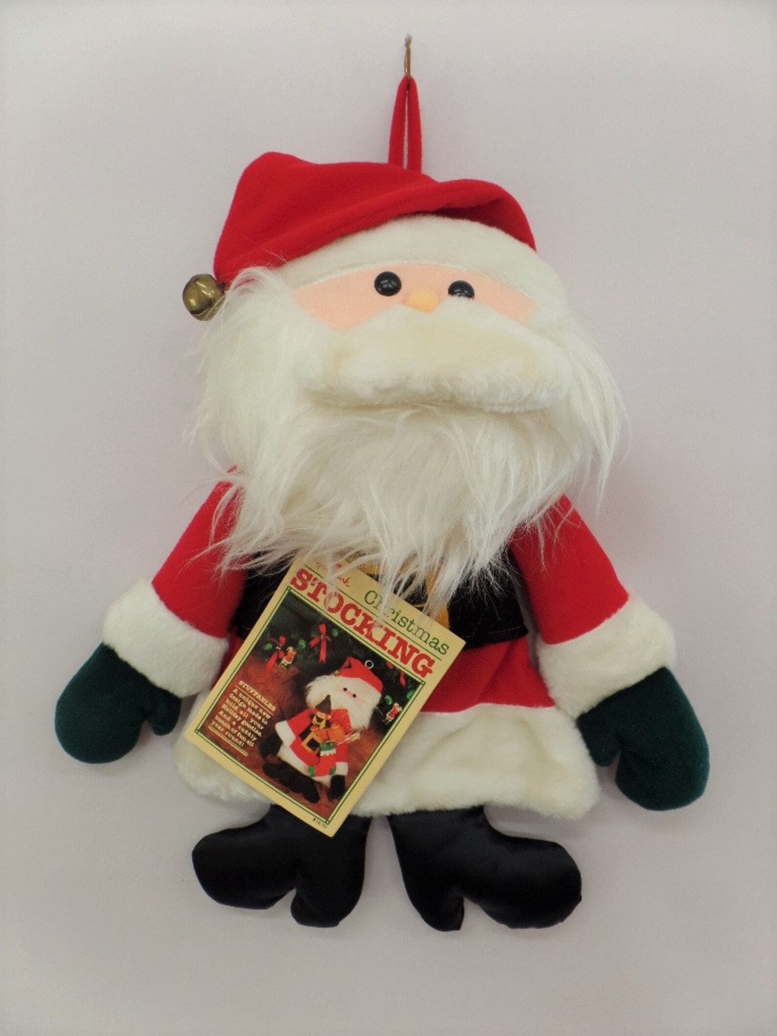 Vintage Hallmark Santa Claus Stuffables Christmas Stocking | Etsy