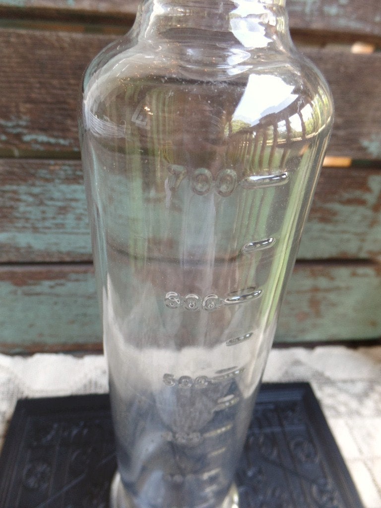 Large Vintage Medical Bottle Apothecary Glass Chemistry Cork | Etsy