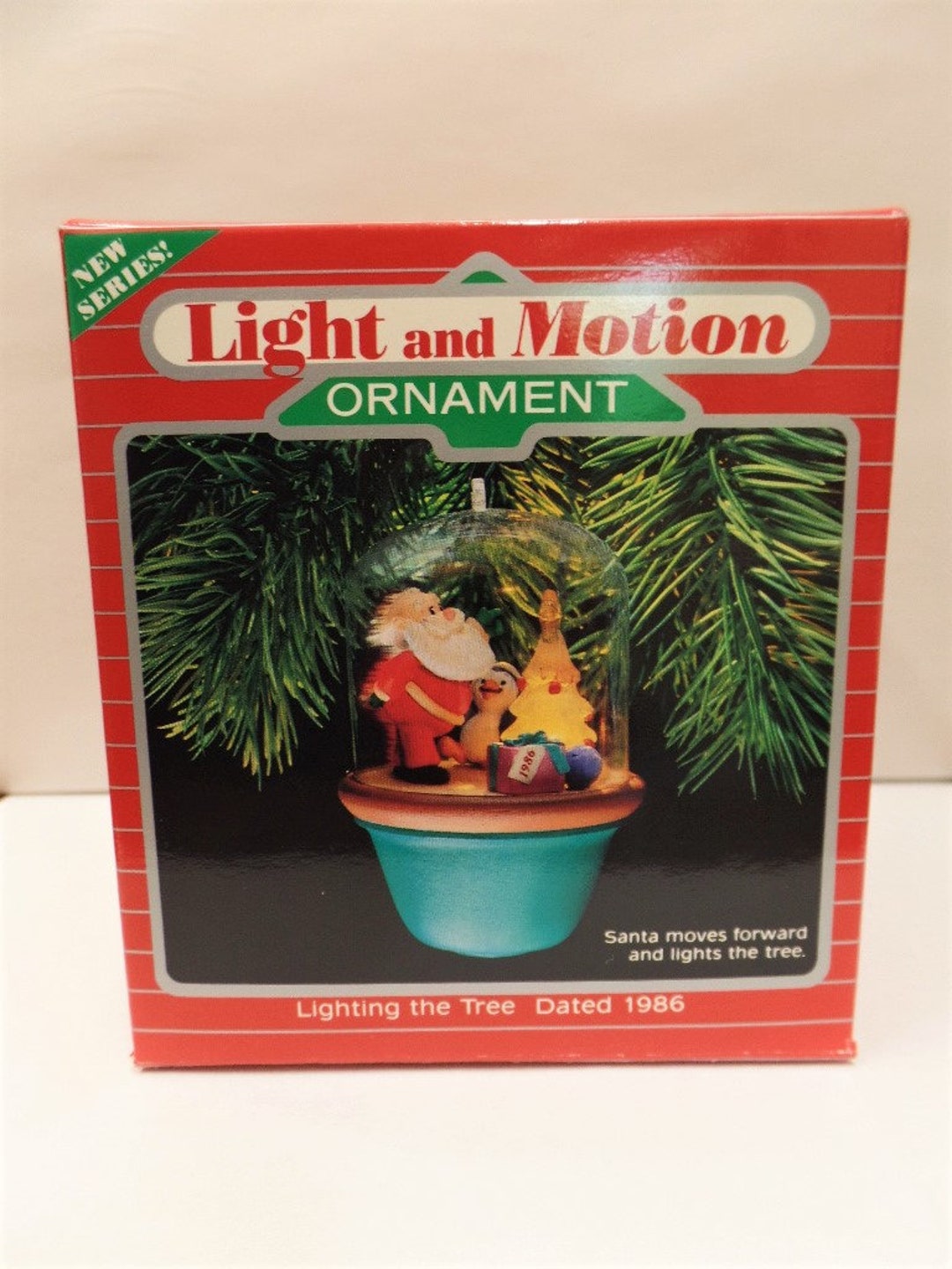 Hallmark Lighting the Tree Magic Christmas Ornament 1986 NOS - Etsy