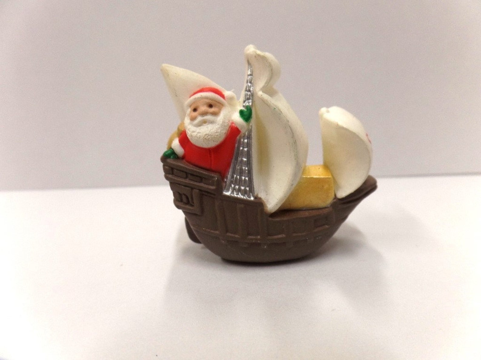 Vintage Hallmark Santa Maria Ship Christmas Merry Miniature - Etsy