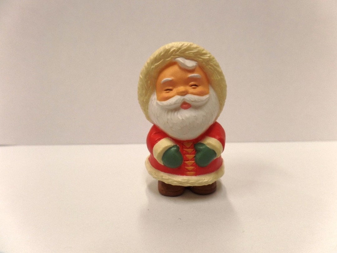 Vintage Hallmark Santa Eskimo Christmas Merry Miniature 1993 NOS - Etsy